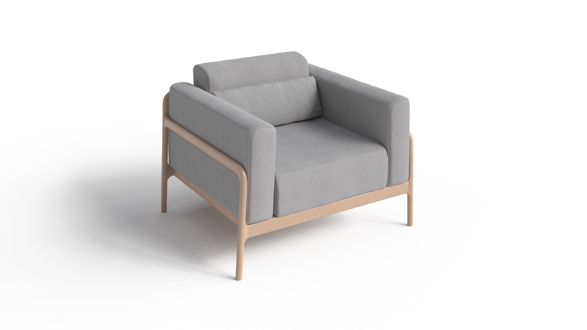 Gazzda Armchair 3D Model - TurboSquid 2099342