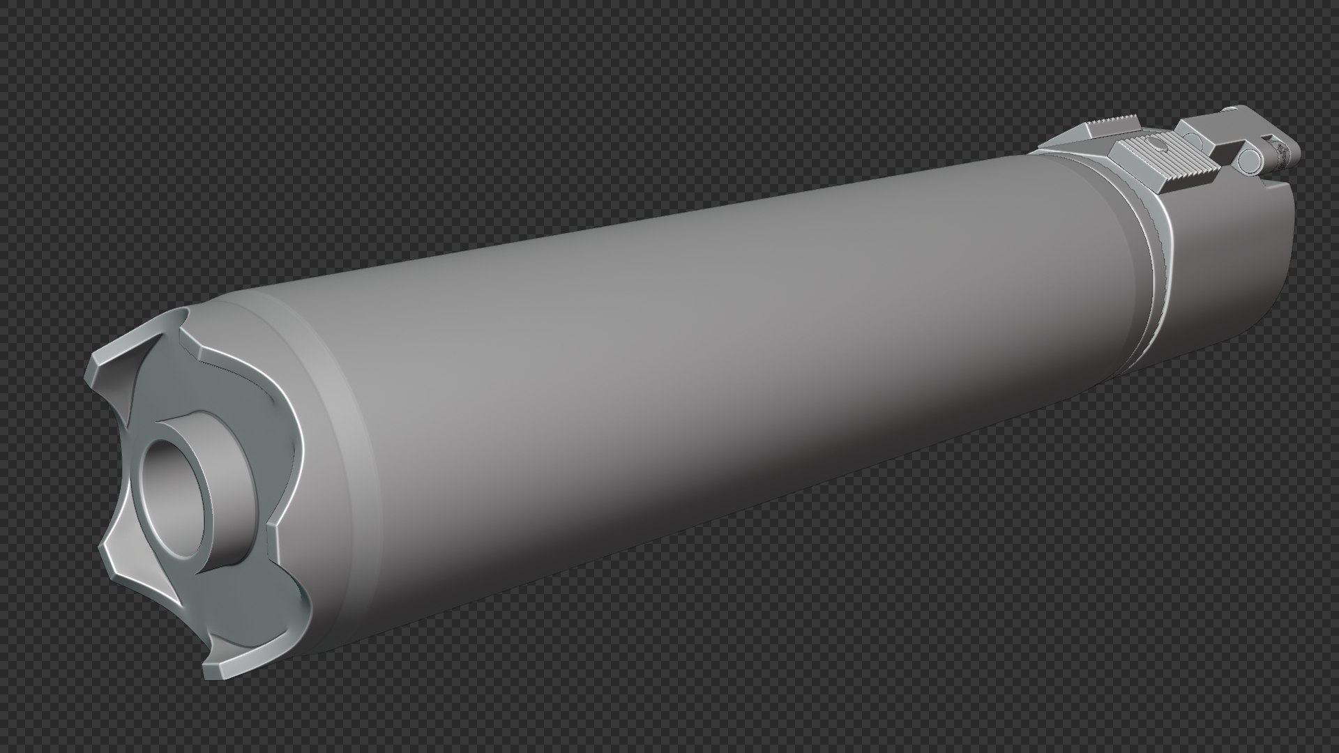 BT Rotex-V Supressor Model - TurboSquid 2078978