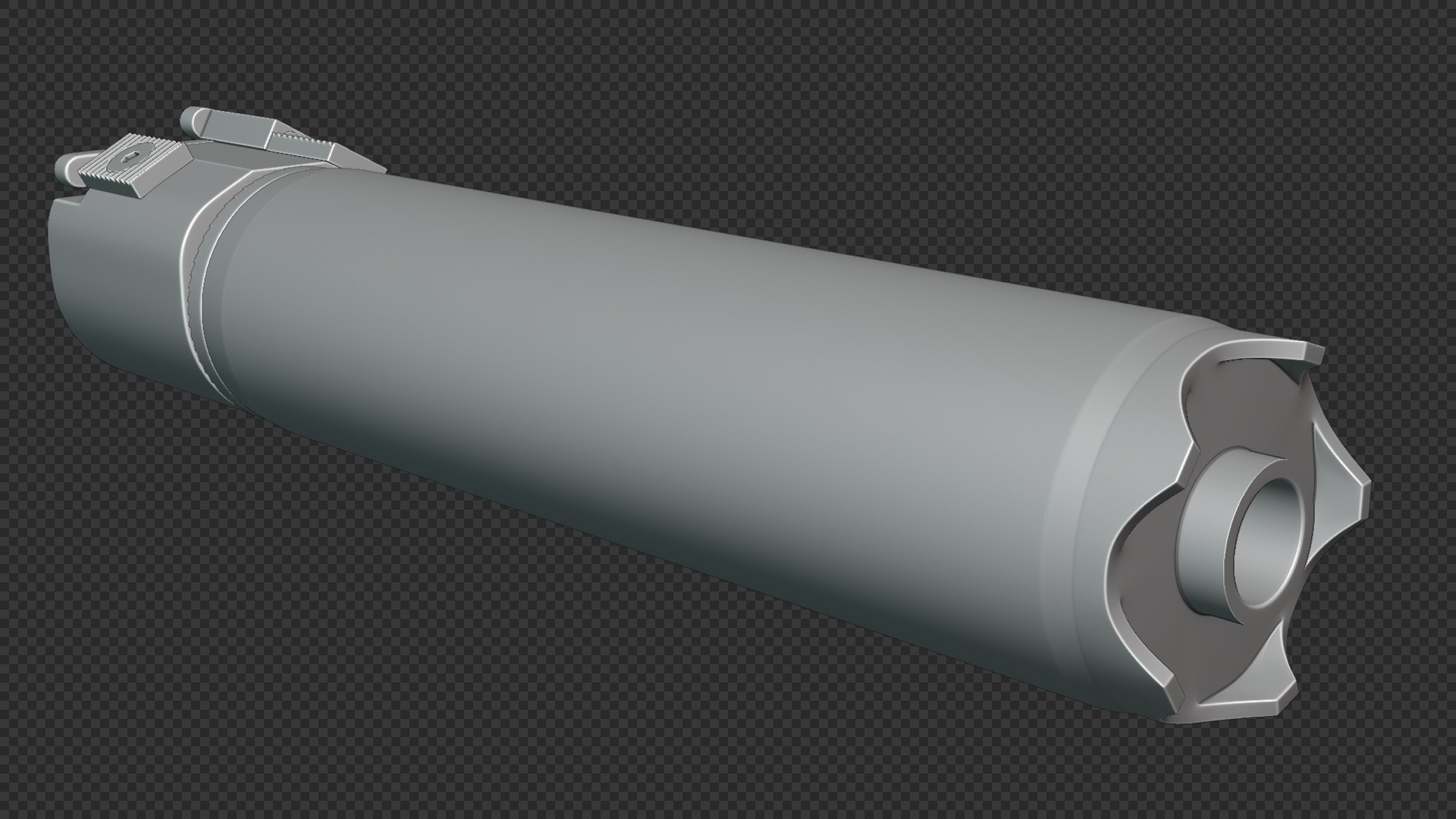 BT Rotex-V Supressor Model - TurboSquid 2078978