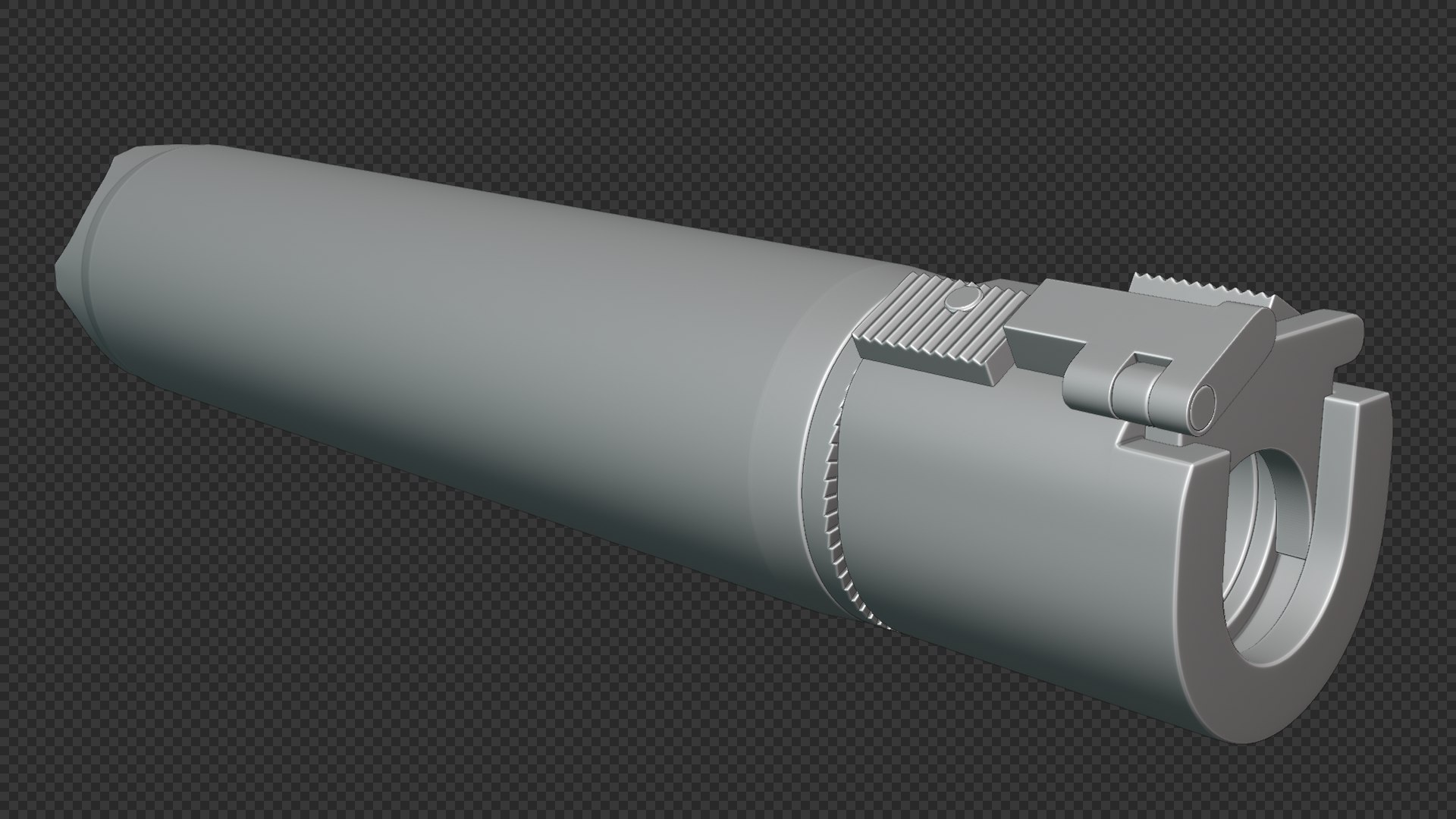 BT Rotex-V Supressor Model - TurboSquid 2078978