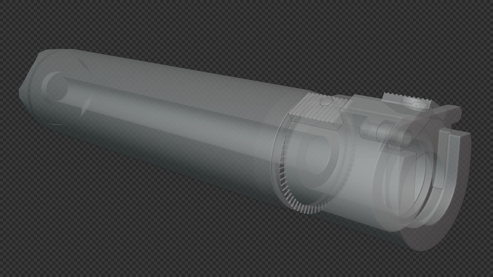 BT Rotex-V Supressor Model - TurboSquid 2078978