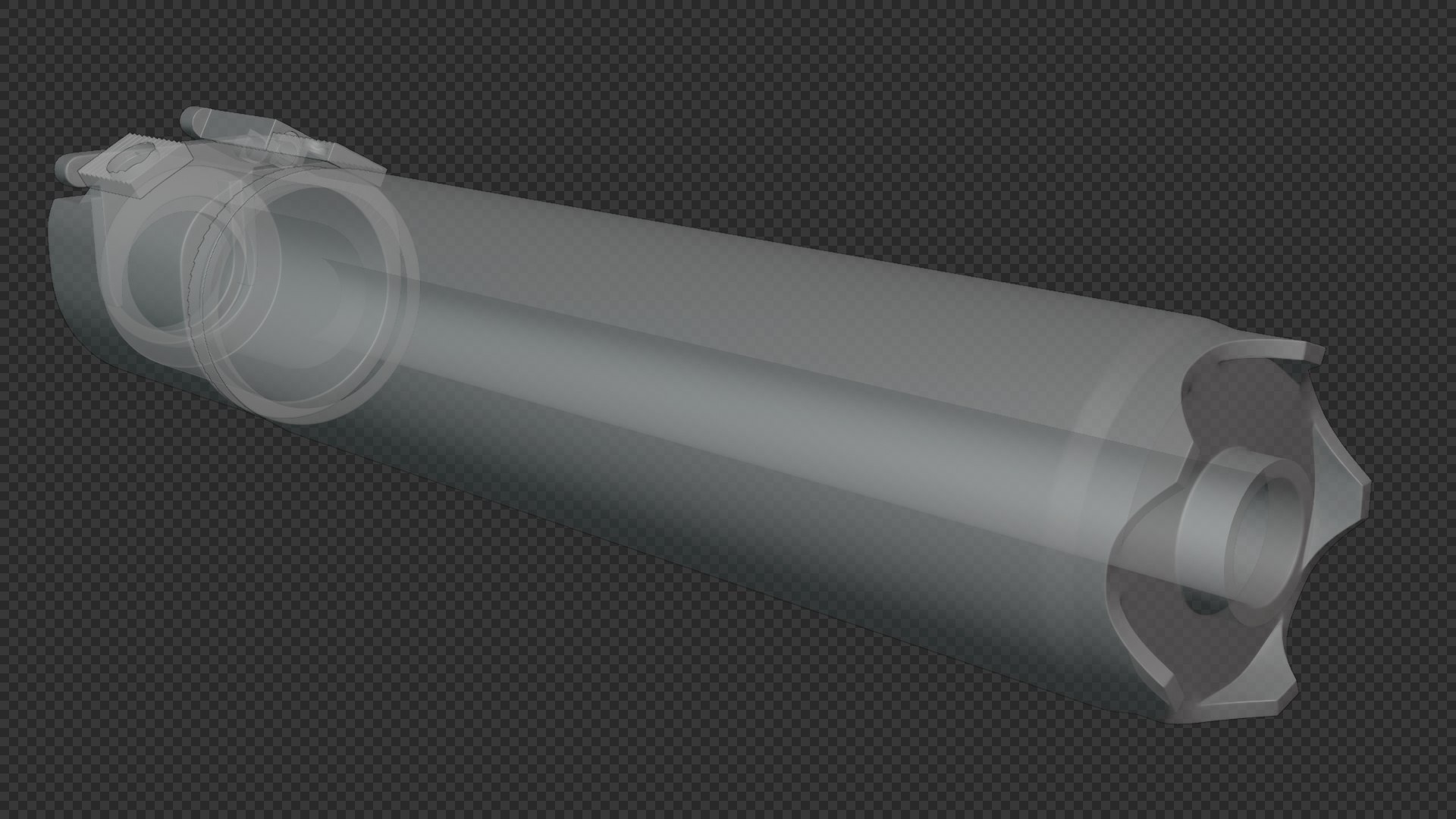 BT Rotex-V Supressor Model - TurboSquid 2078978