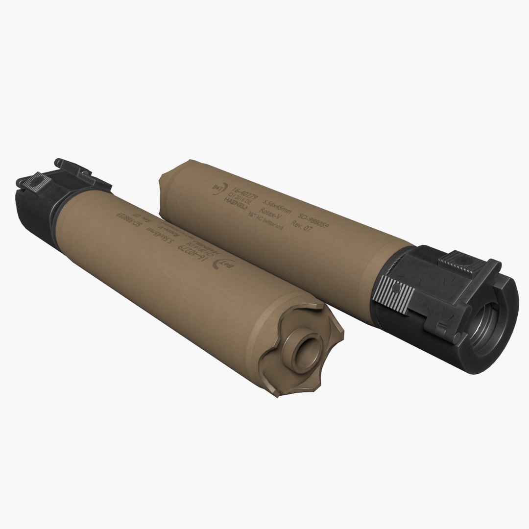 BT Rotex-V Supressor Model - TurboSquid 2078978