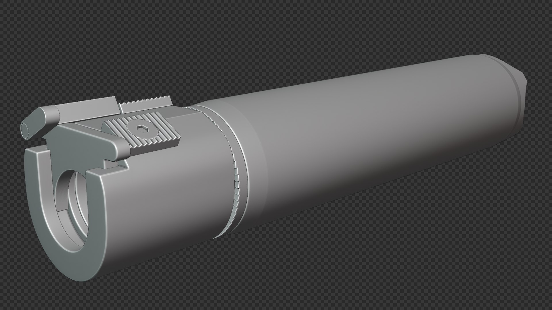 BT Rotex-V Supressor Model - TurboSquid 2078978