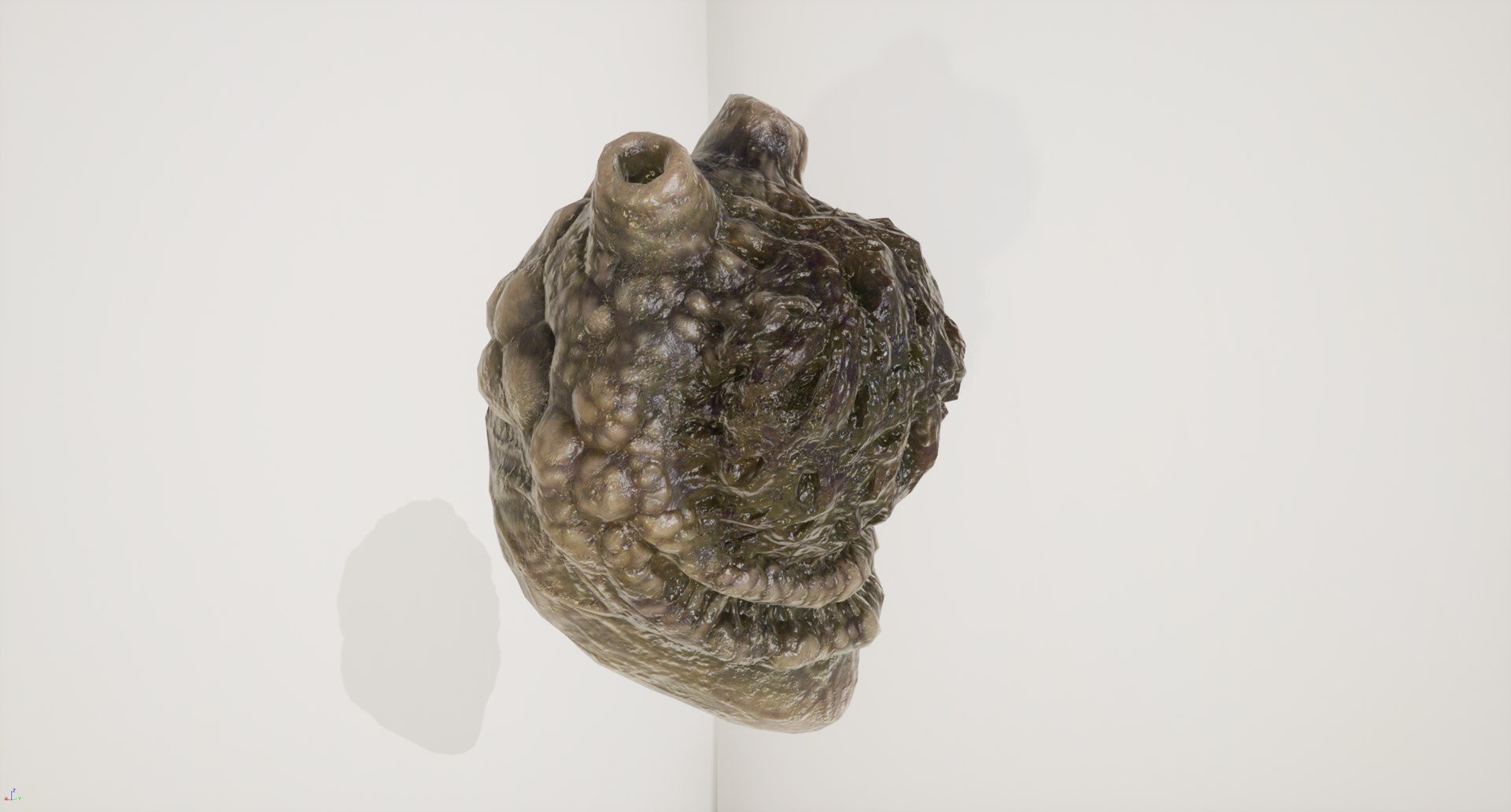 Alien Organ Model - TurboSquid 1712496