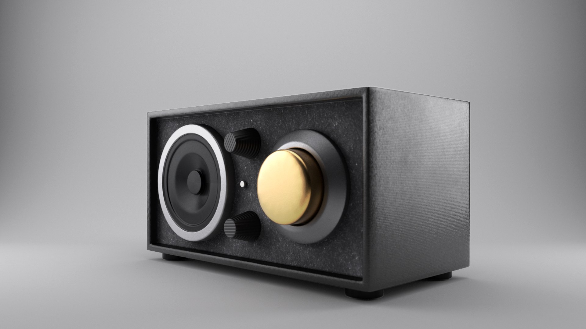 Vintage Radio Transistor C4D FBX OBJ Model - TurboSquid 1972821