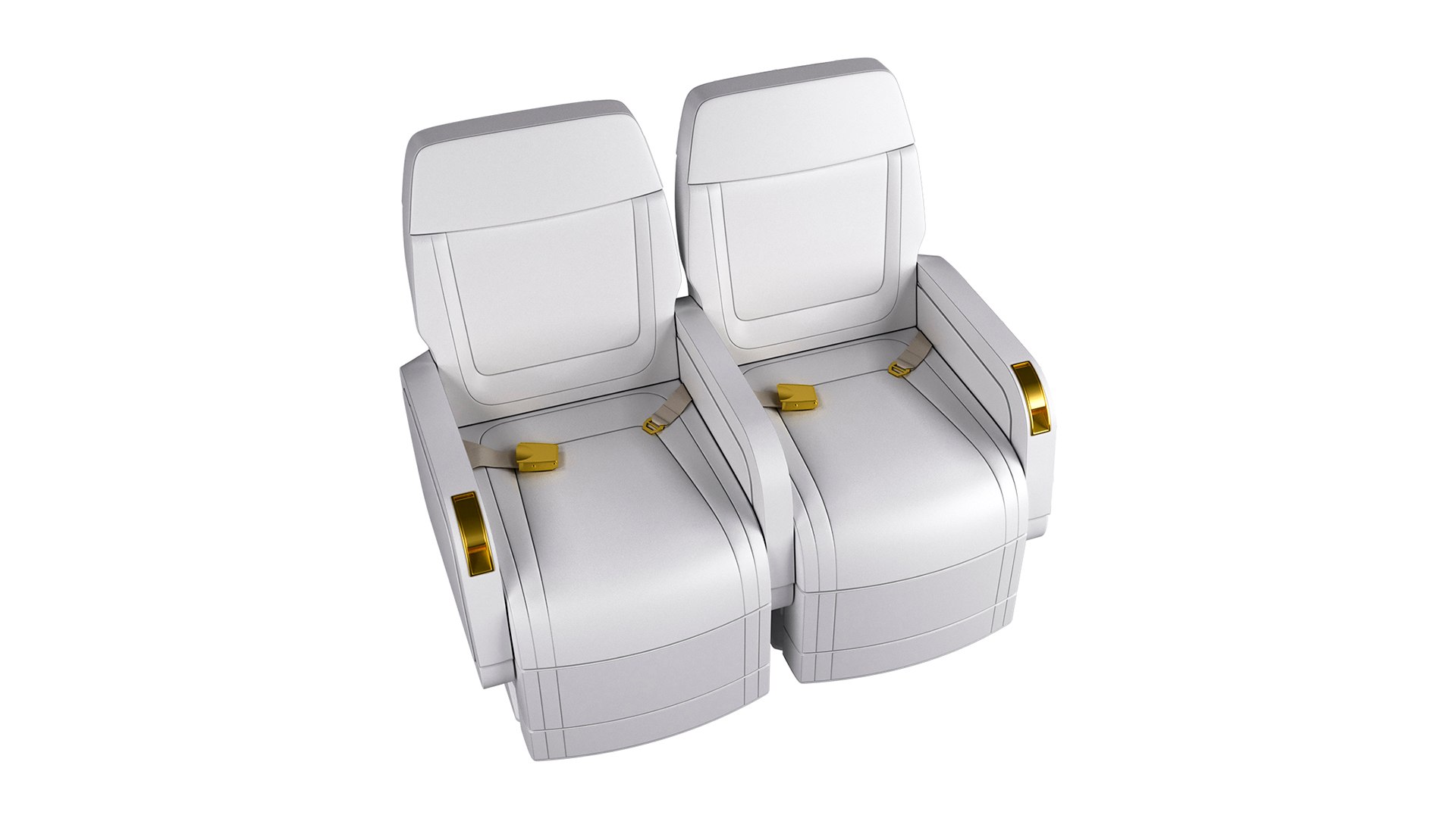 3D Model VIP Cabin Airplane Seat - TurboSquid 2152891