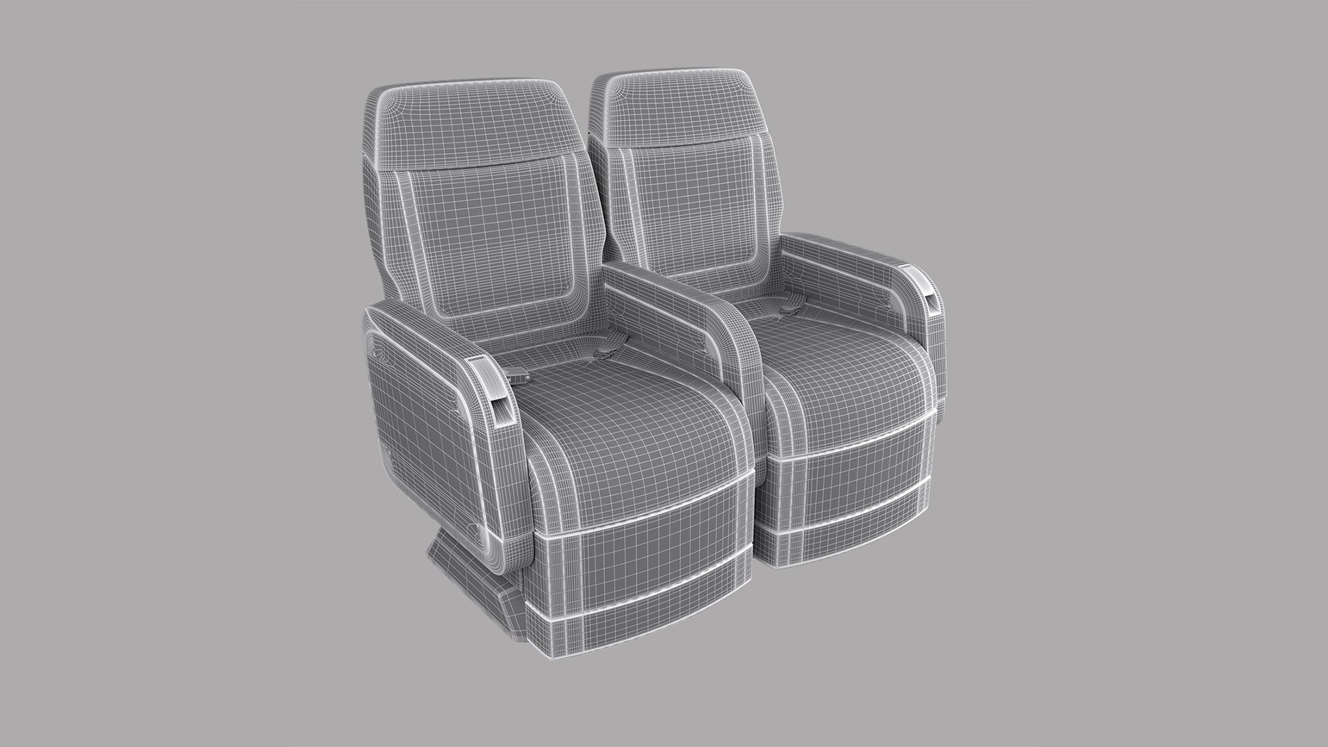 3D Model VIP Cabin Airplane Seat - TurboSquid 2152891
