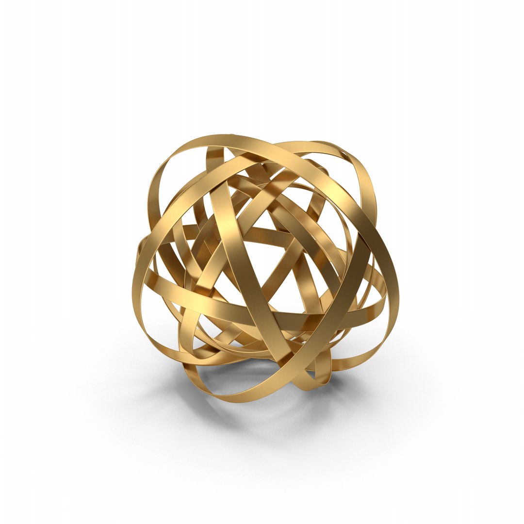 3D Sphere Ribbon - TurboSquid 2248867