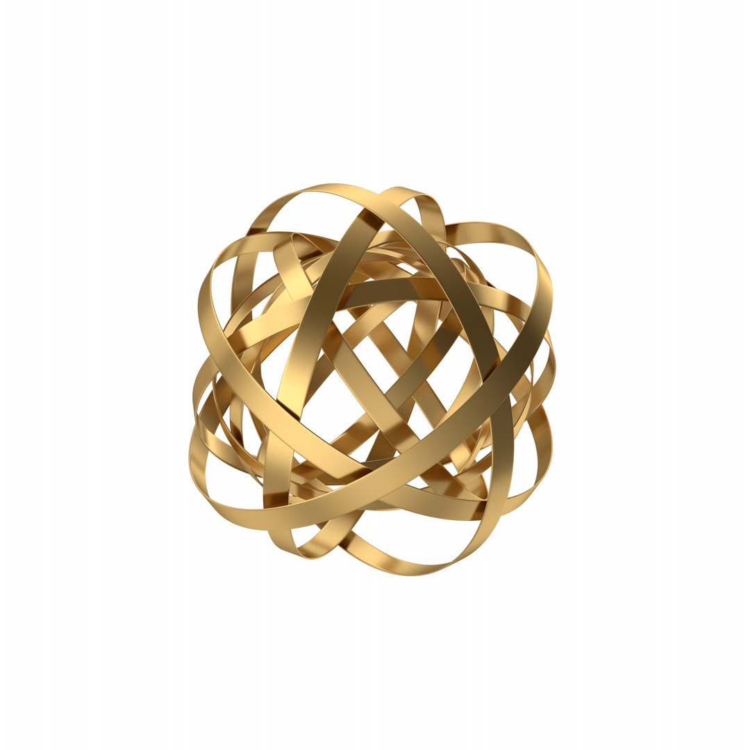 3D Sphere Ribbon - TurboSquid 2248867