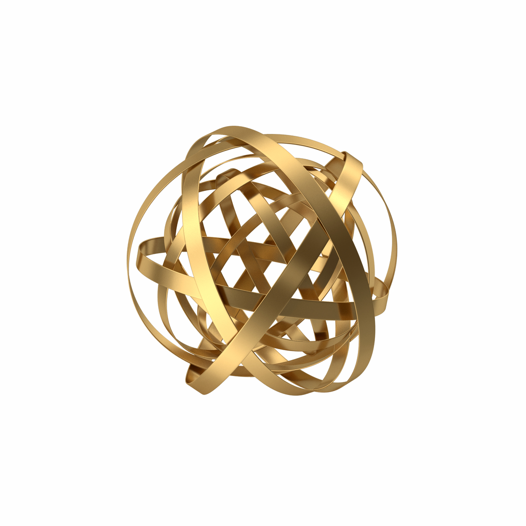 3D Sphere Ribbon - TurboSquid 2248867