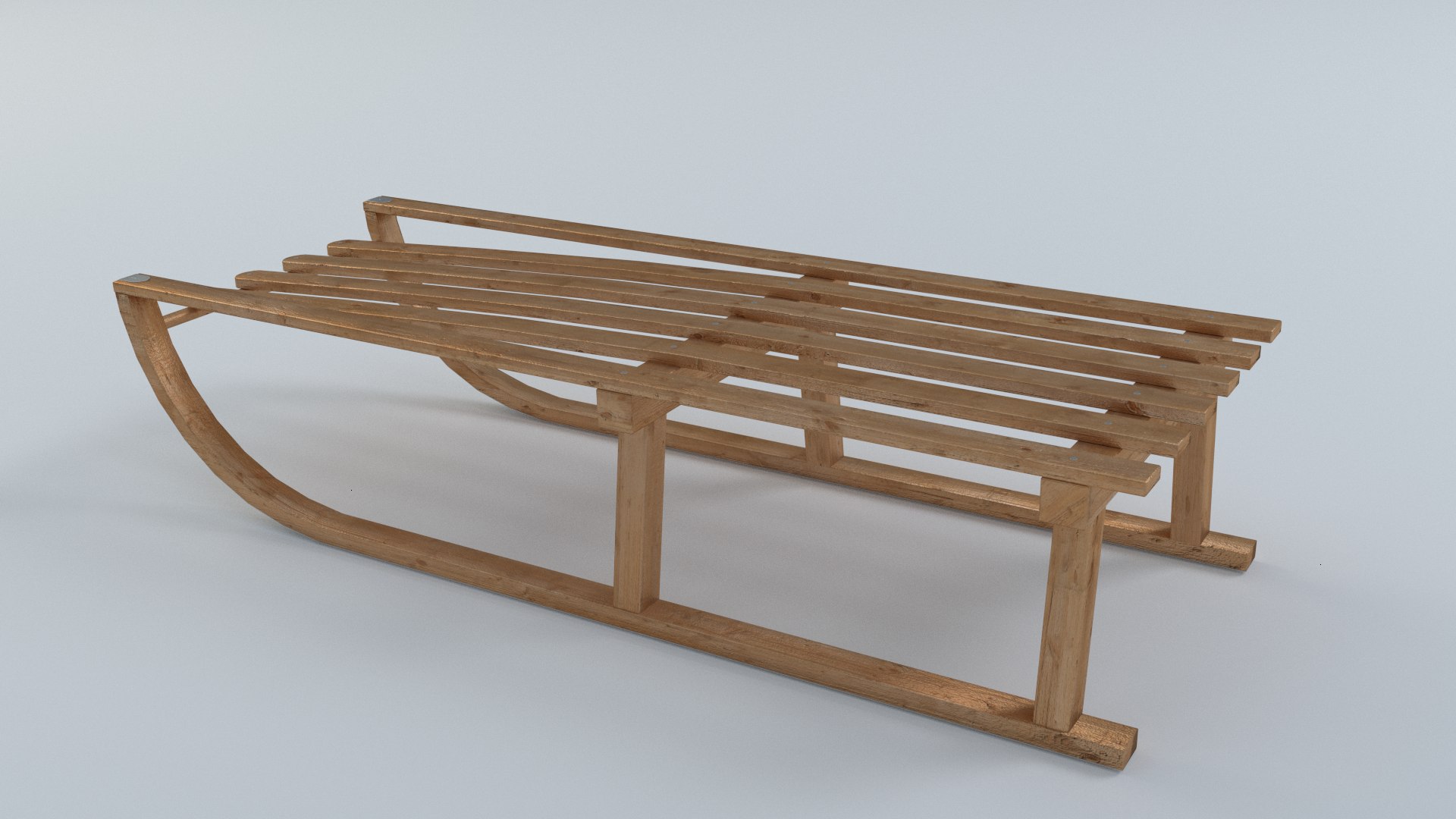 3d Sled Model