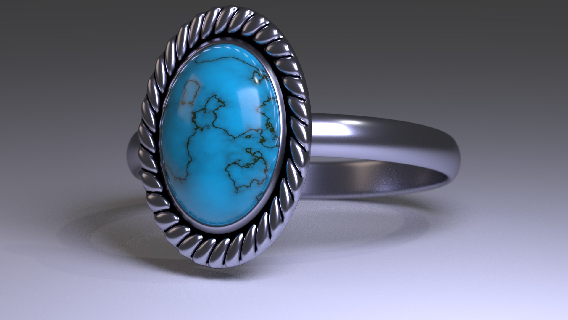 3D Model Ring Modeled Blender - TurboSquid 1202827