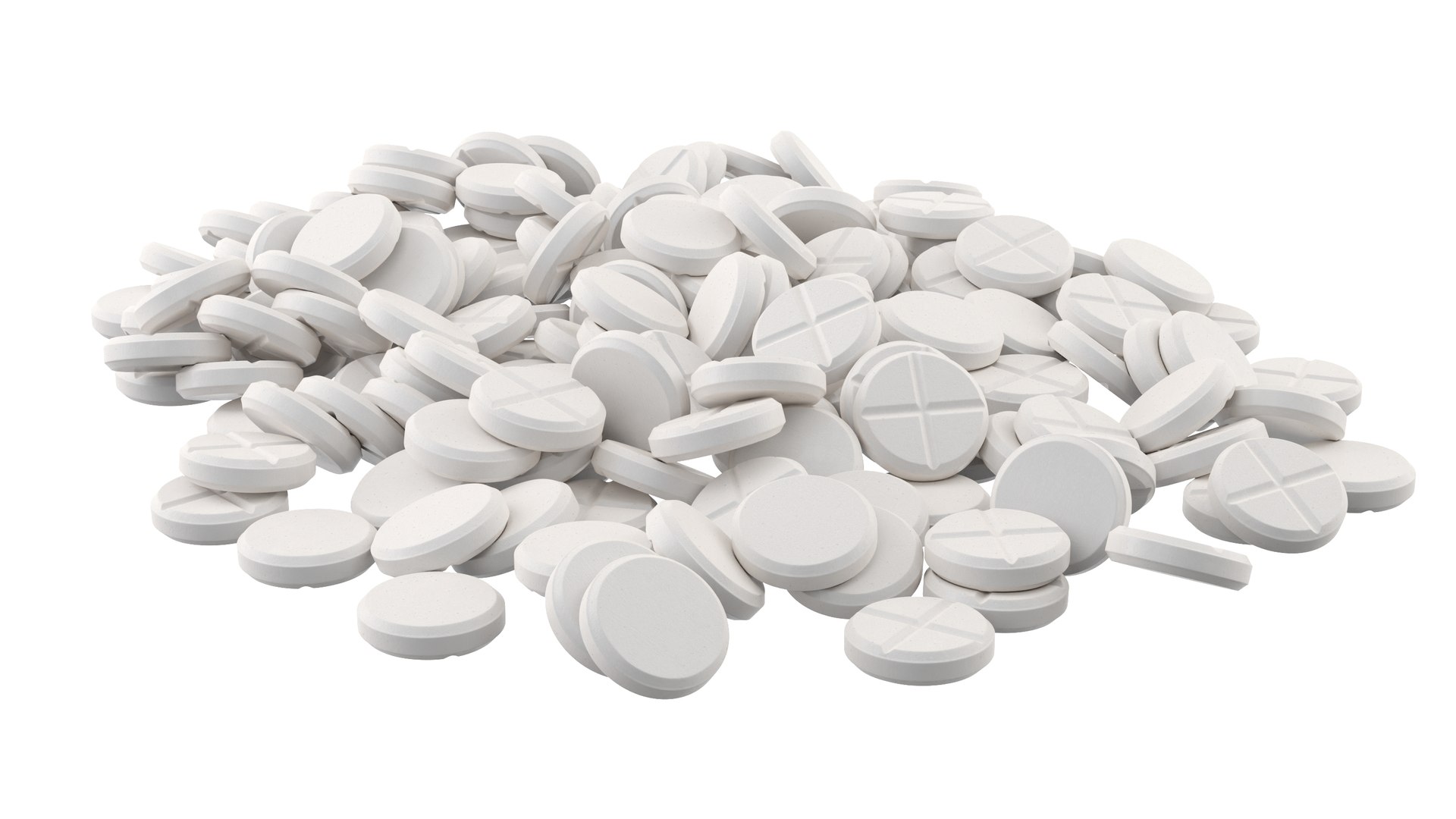 3D Pill Pile - TurboSquid 2151131