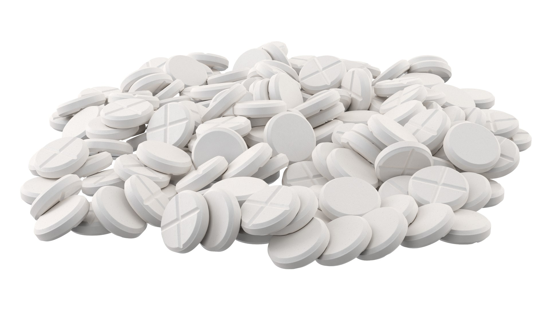 3D Pill Pile - TurboSquid 2151131