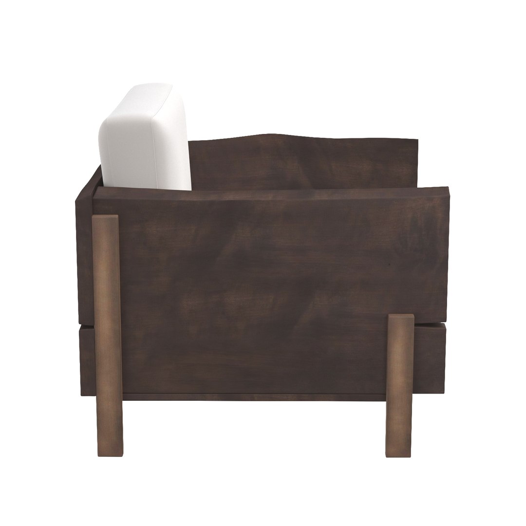 Four Hands Woodrow Armchair Model - TurboSquid 2061609