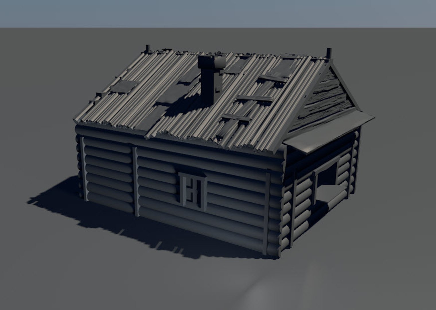 Old Wooden C4d