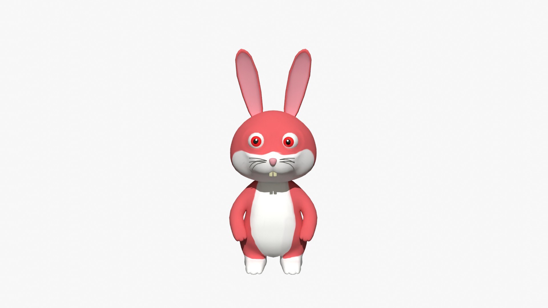 Cartoon Character 03 - Rabbit 3D - TurboSquid 2237235