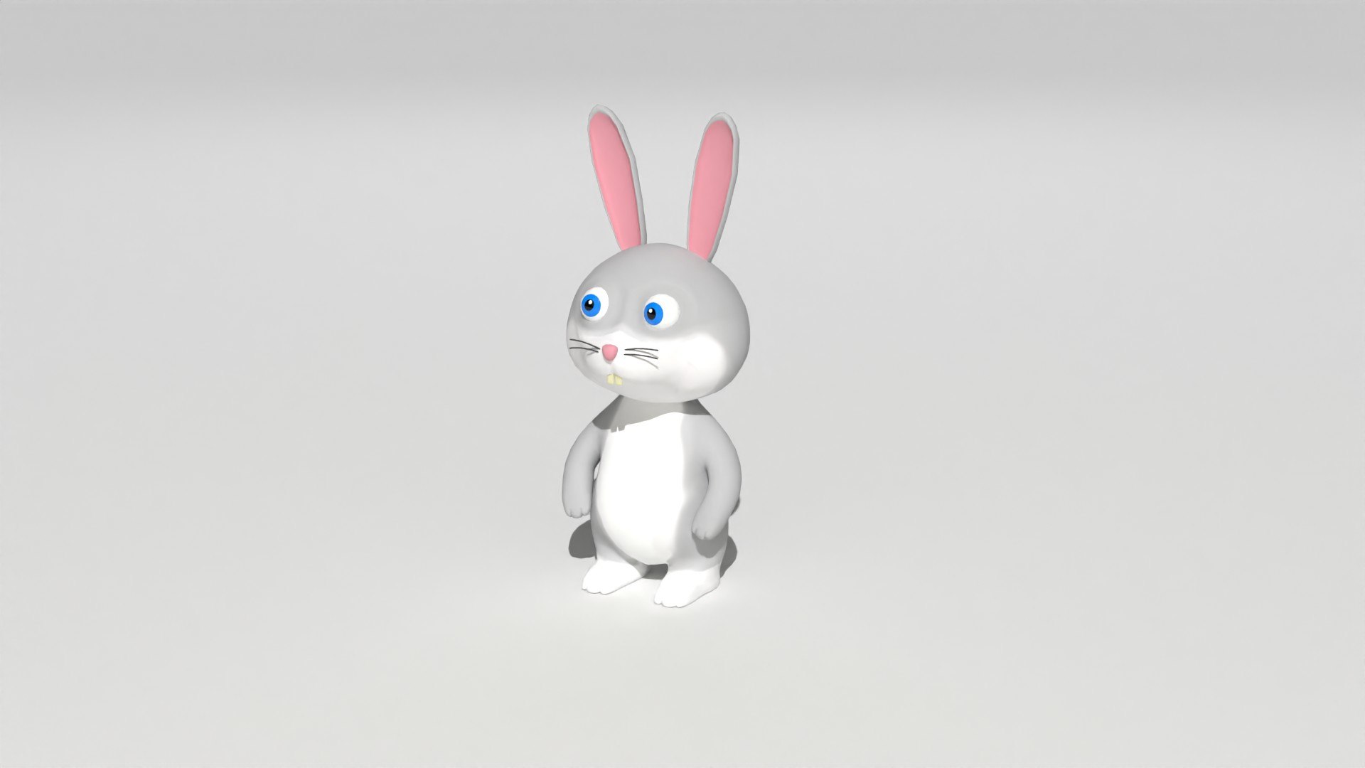 Cartoon Character 03 - Rabbit 3D - TurboSquid 2237235