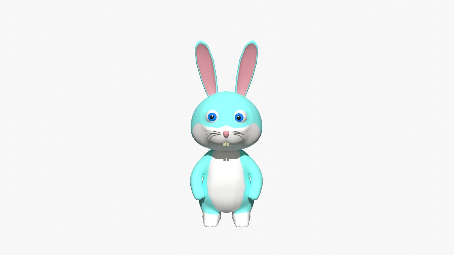 Cartoon Character 03 - Rabbit 3D - TurboSquid 2237235