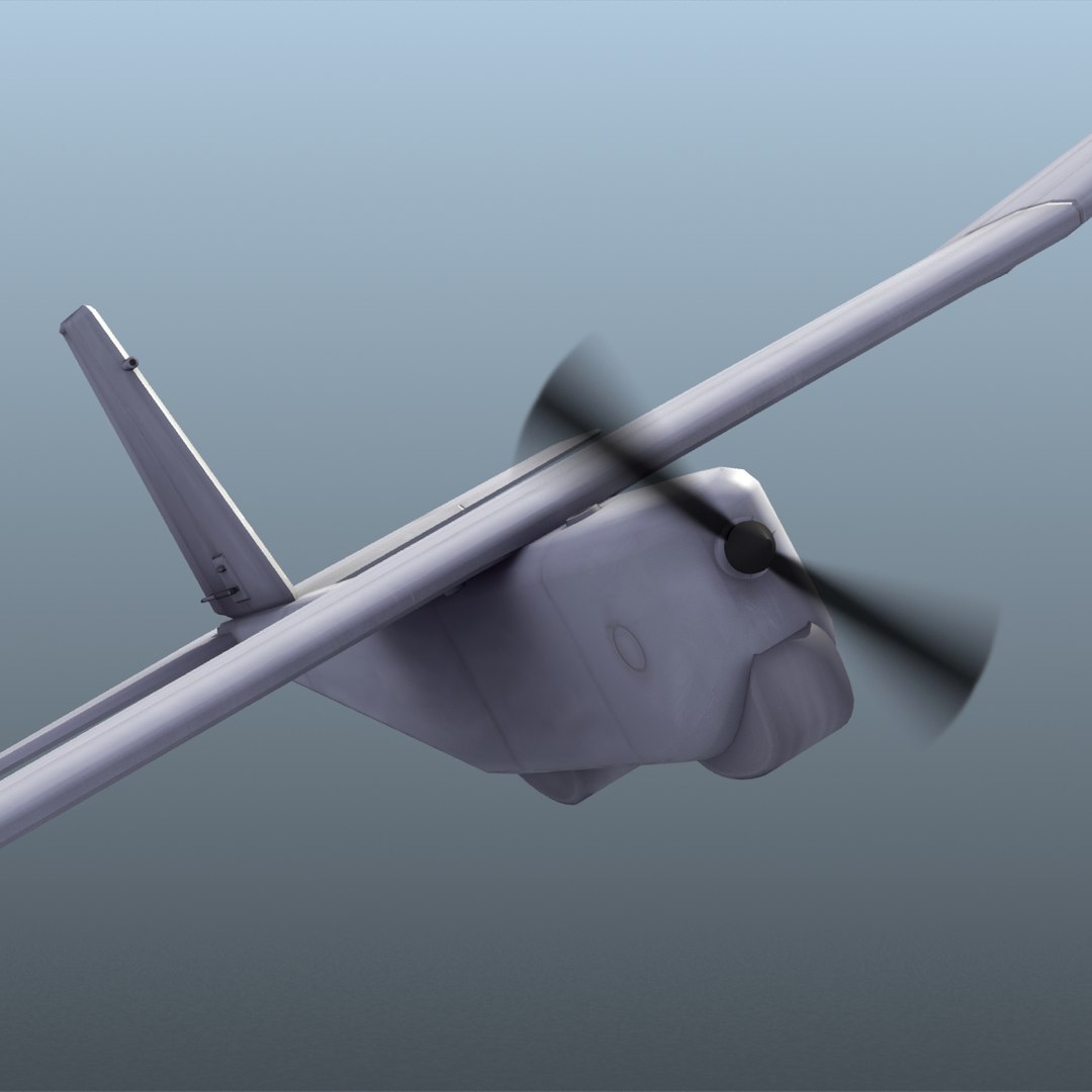 Rq-20a Puma Uav 3d Model