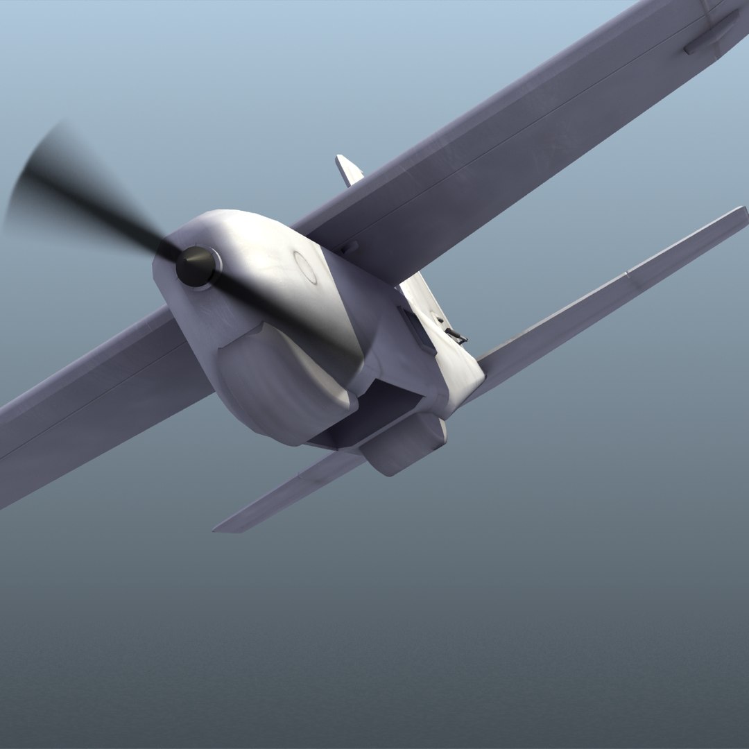 Rq-20a Puma Uav 3d Model