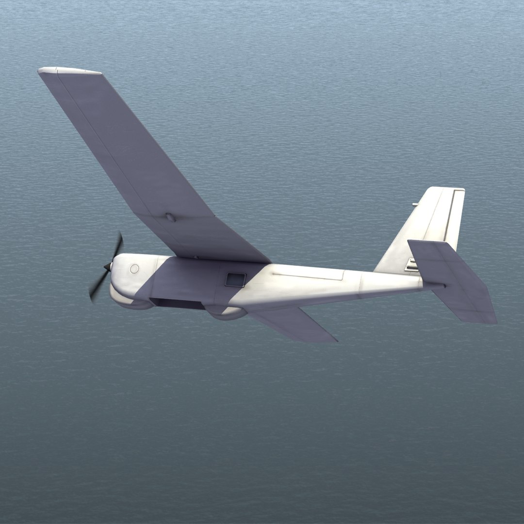 Rq-20a Puma Uav 3d Model