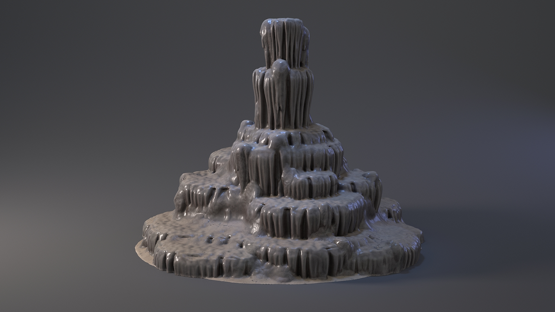 3D Cave Stalagmites 05 PBR Model - TurboSquid 2019865