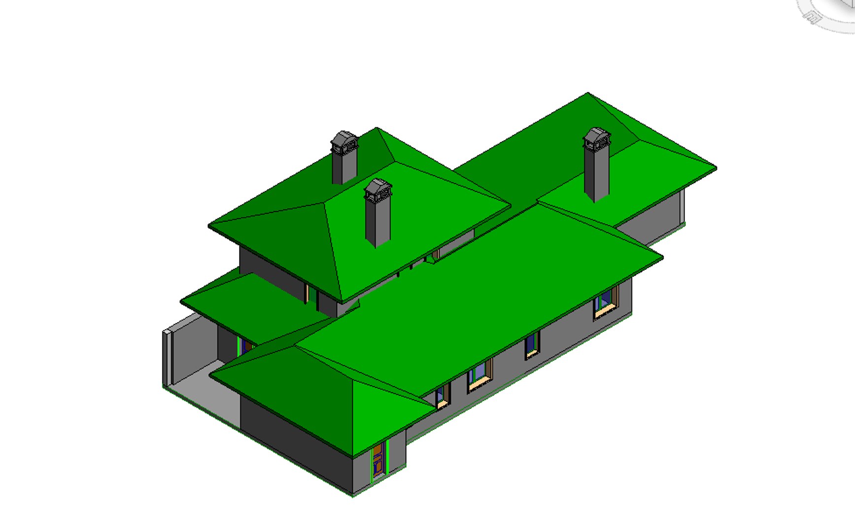 3D Revit 2015 Exterior Model - TurboSquid 1162852