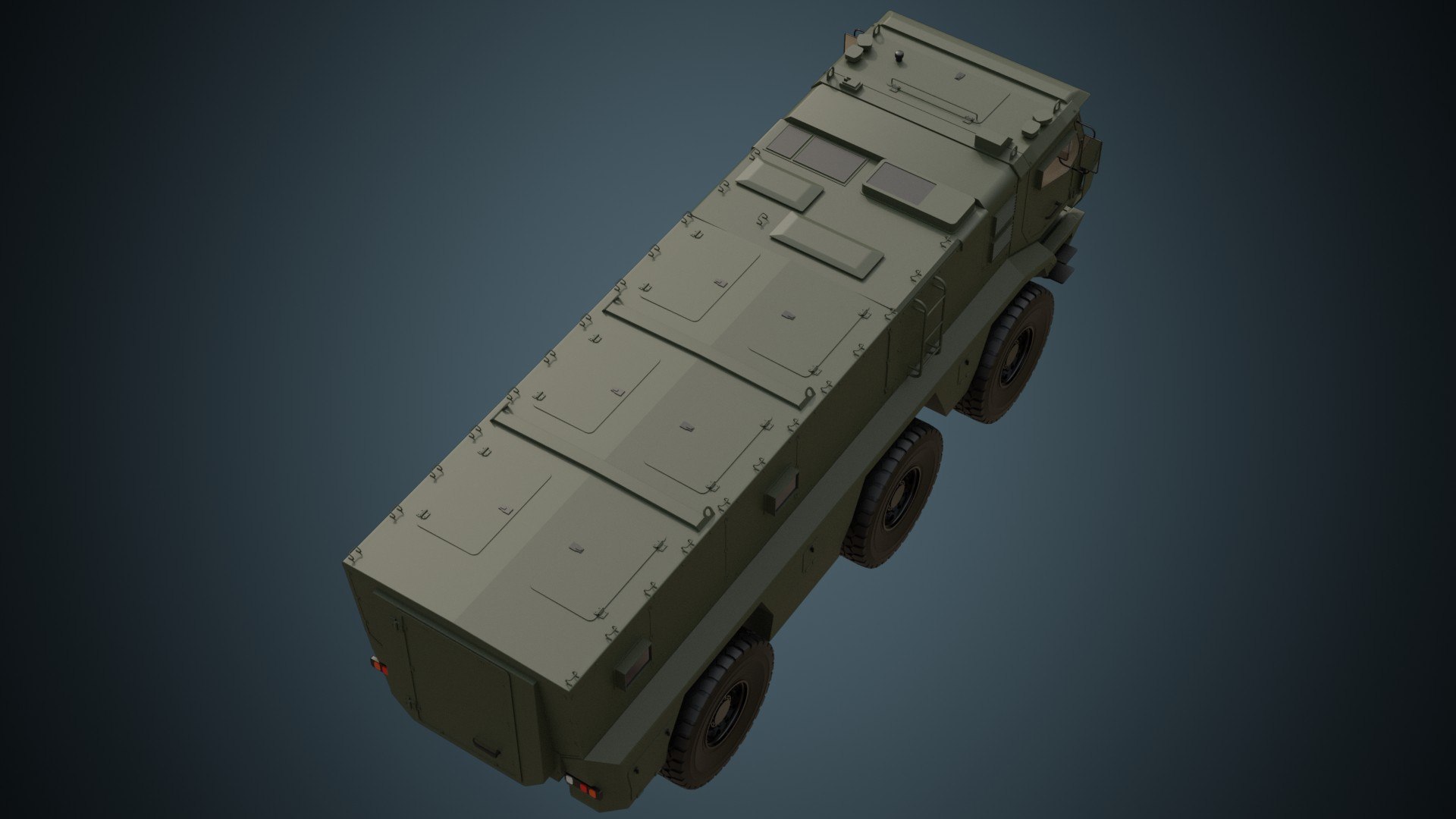 3D Model Military Truck 1 Basic - TurboSquid 2005214