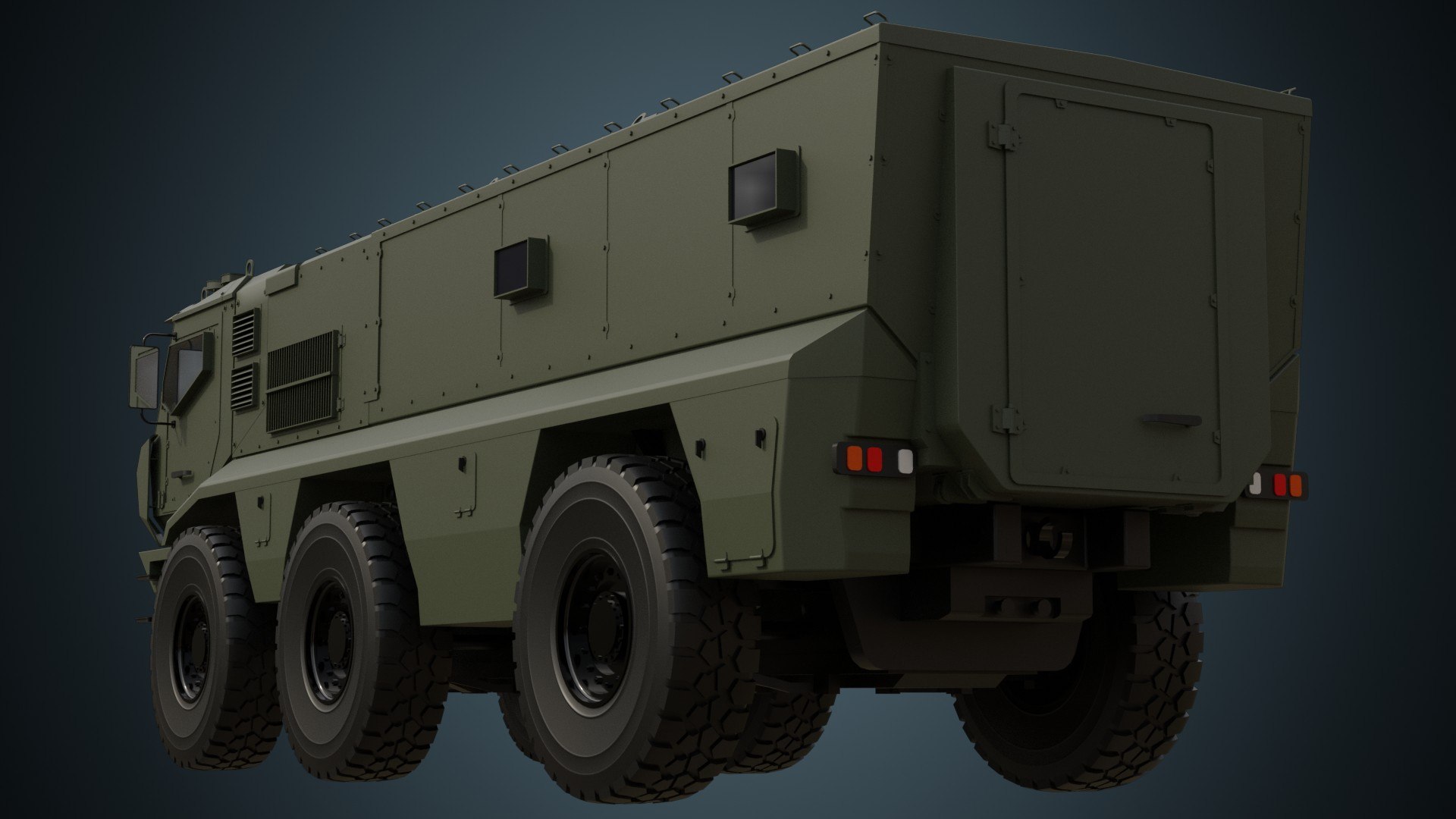 3D Model Military Truck 1 Basic - TurboSquid 2005214