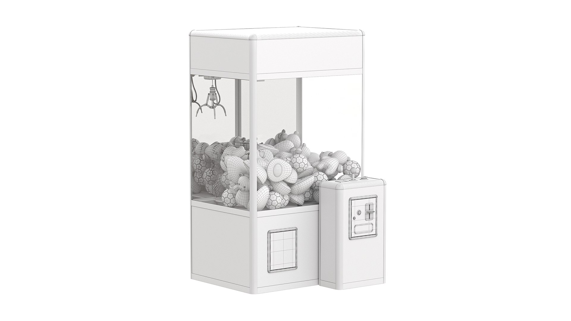 3D Claw Crane Machine Model - TurboSquid 2011937