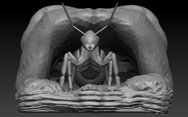 3D Ant Stl - TurboSquid 1773727
