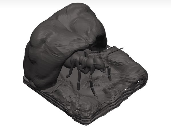 3D Ant Stl - TurboSquid 1773727