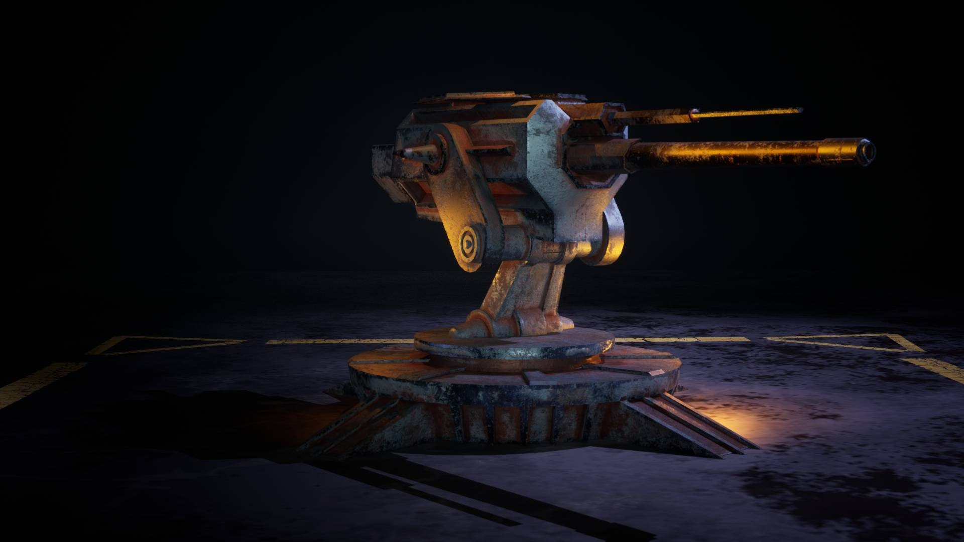 Turrets 10 Assets 3D - TurboSquid 2200463