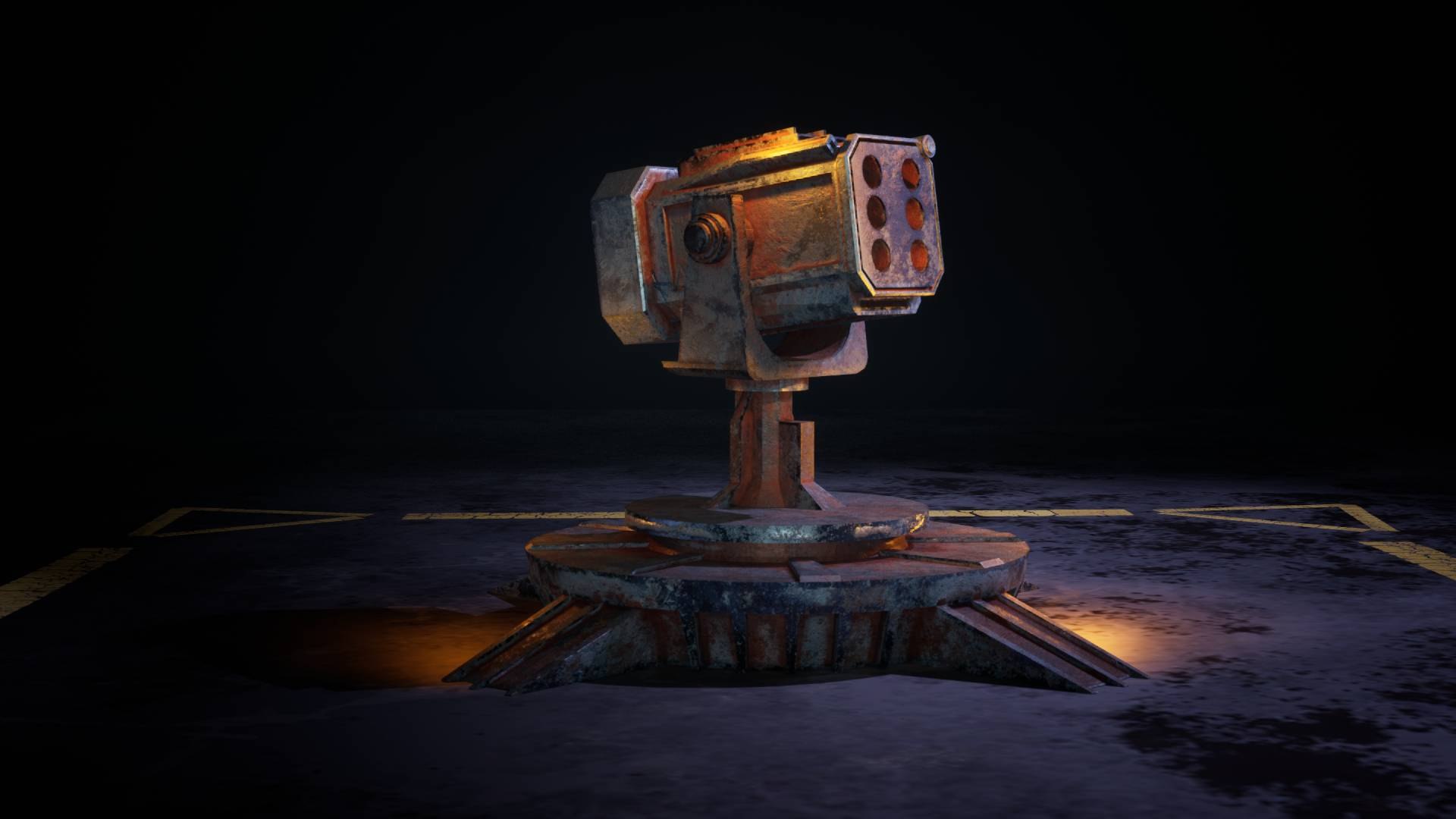 Turrets 10 Assets 3D - TurboSquid 2200463