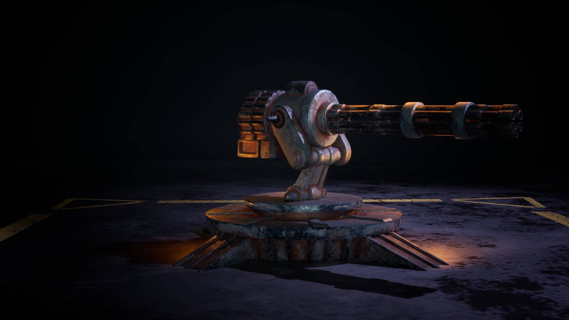 Turrets 10 Assets 3D - TurboSquid 2200463