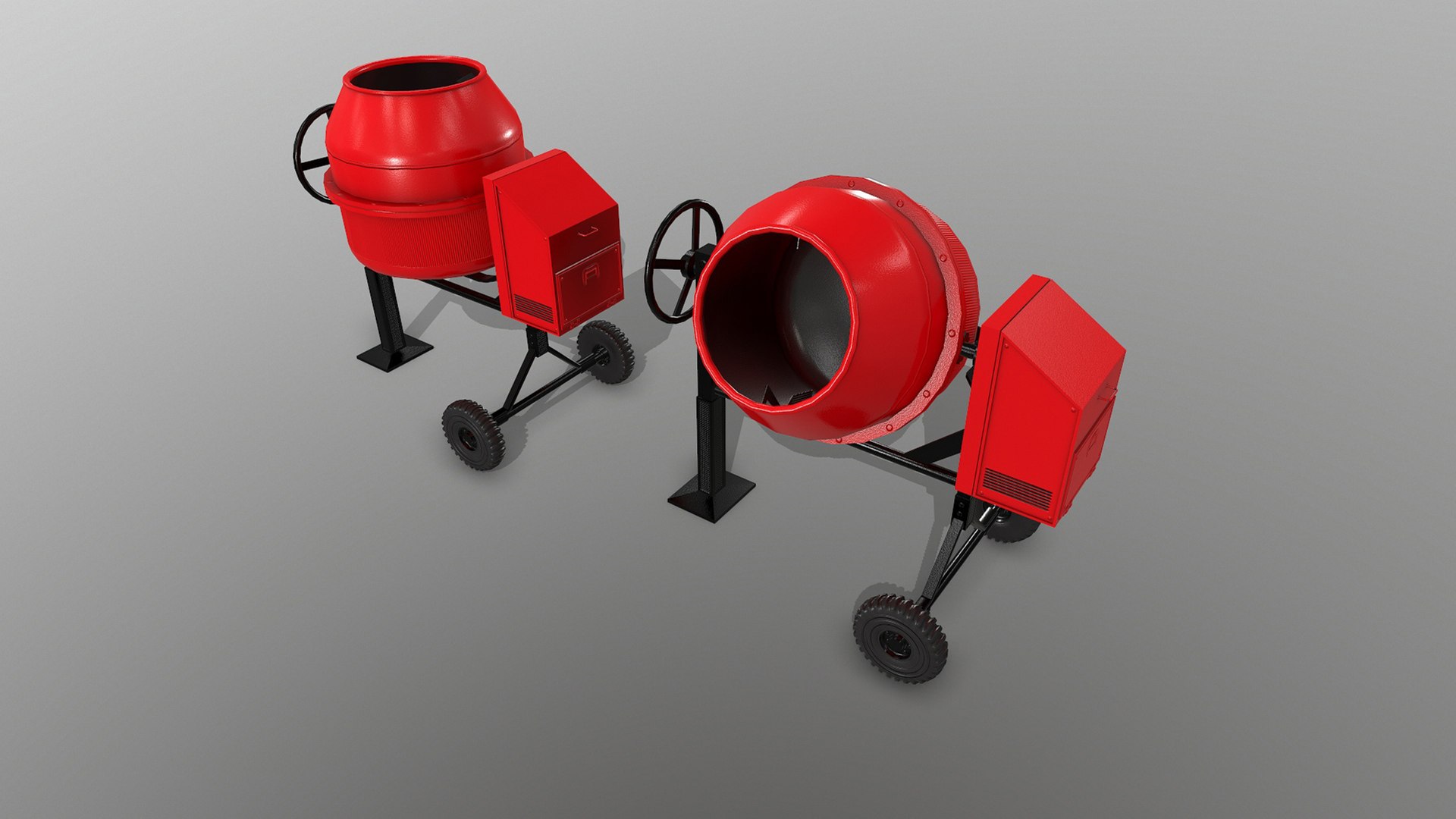 Concrete Mixer 3D model - TurboSquid 1763305