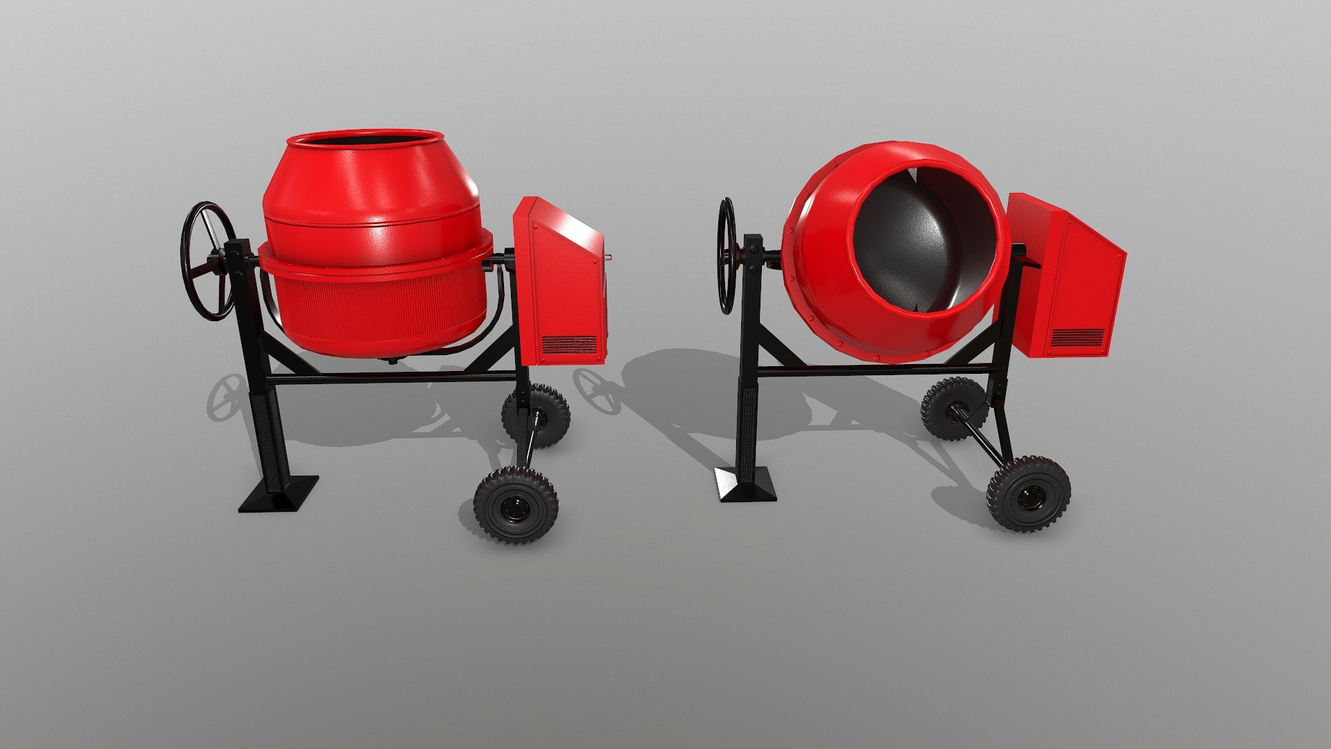 Concrete Mixer 3D model - TurboSquid 1763305