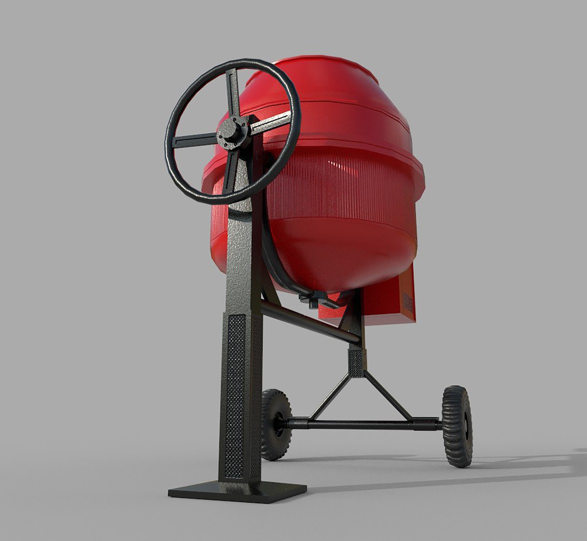 Concrete Mixer 3D model - TurboSquid 1763305