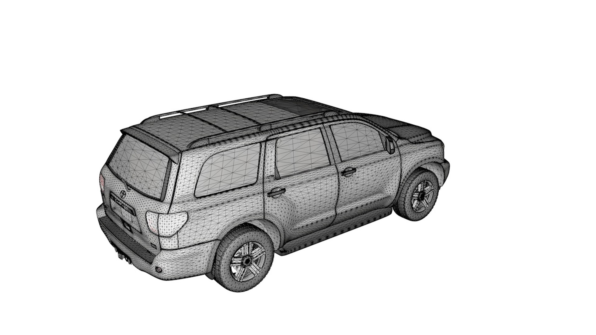 3d Toyota Sequoia