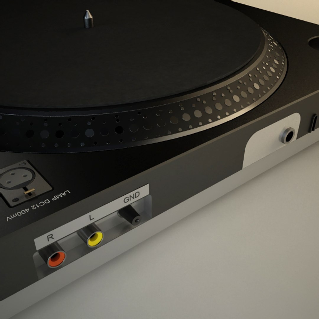 3d Vinyl Table Model