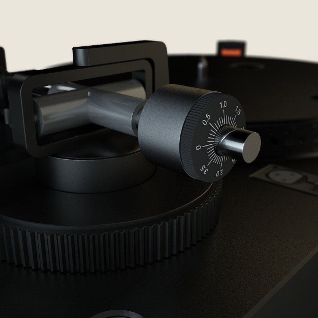 3d Vinyl Table Model