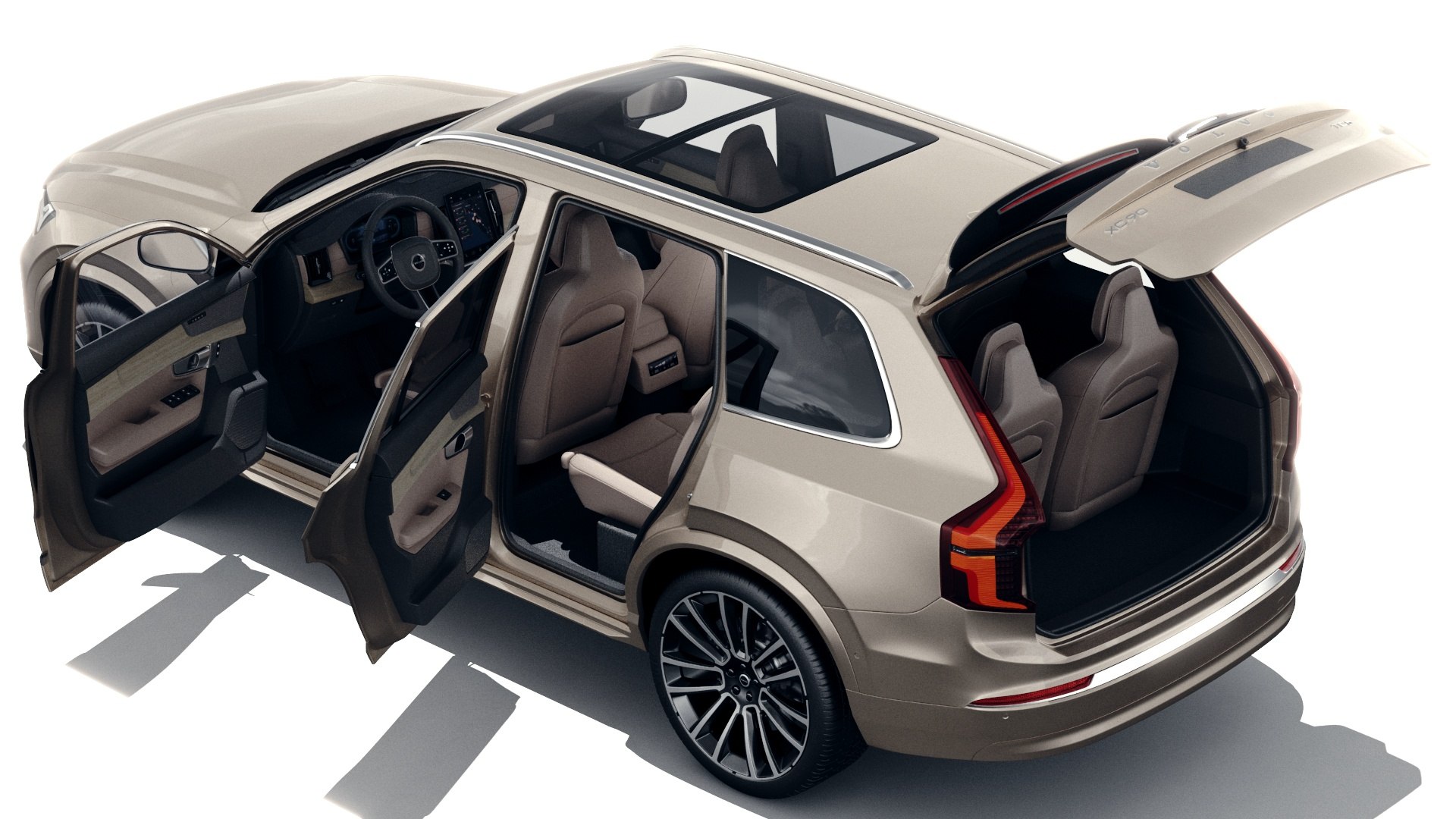 3D Volvo XC90 2025 - TurboSquid 2419253