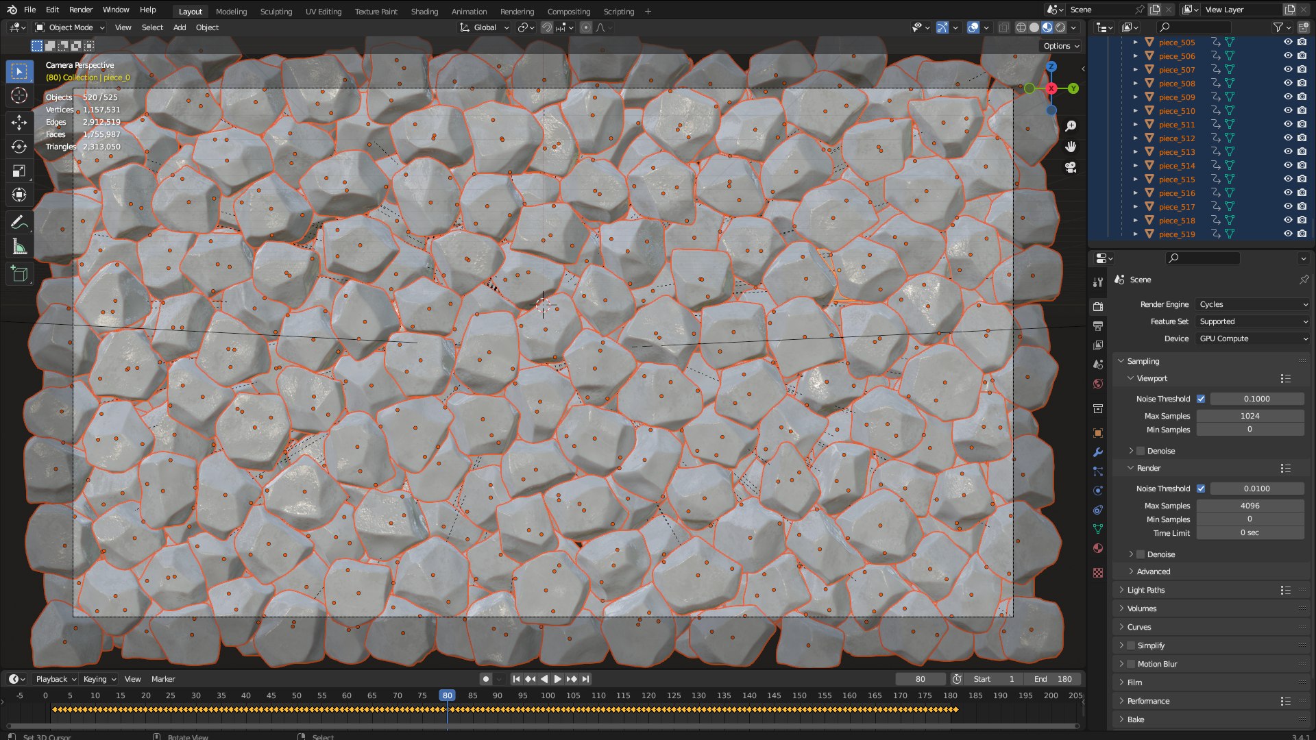 3D Ice Cubes Falling Animation 2 - TurboSquid 2023894