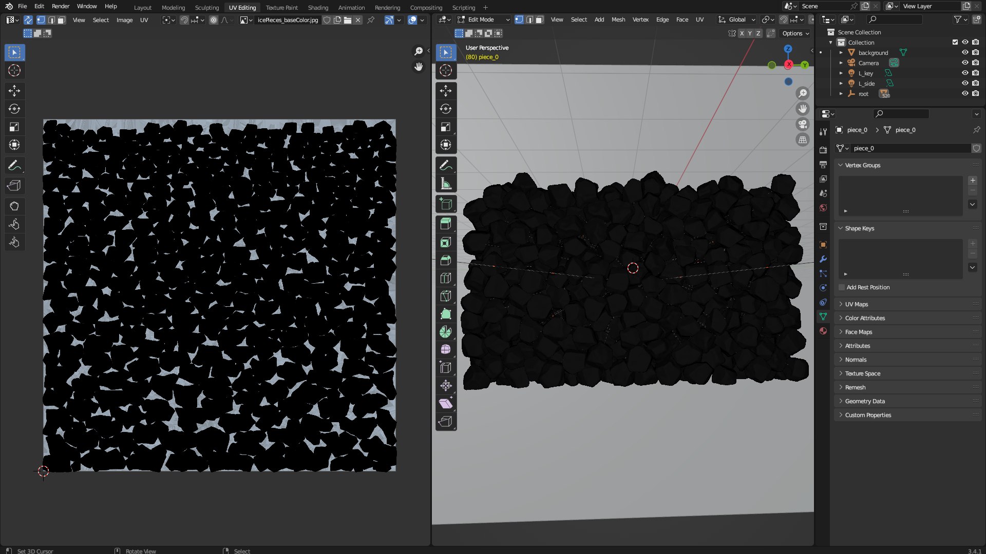 3D Ice Cubes Falling Animation 2 - TurboSquid 2023894