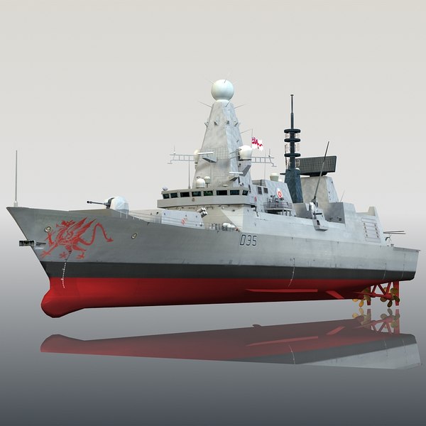 hms dragon type 45 3ds