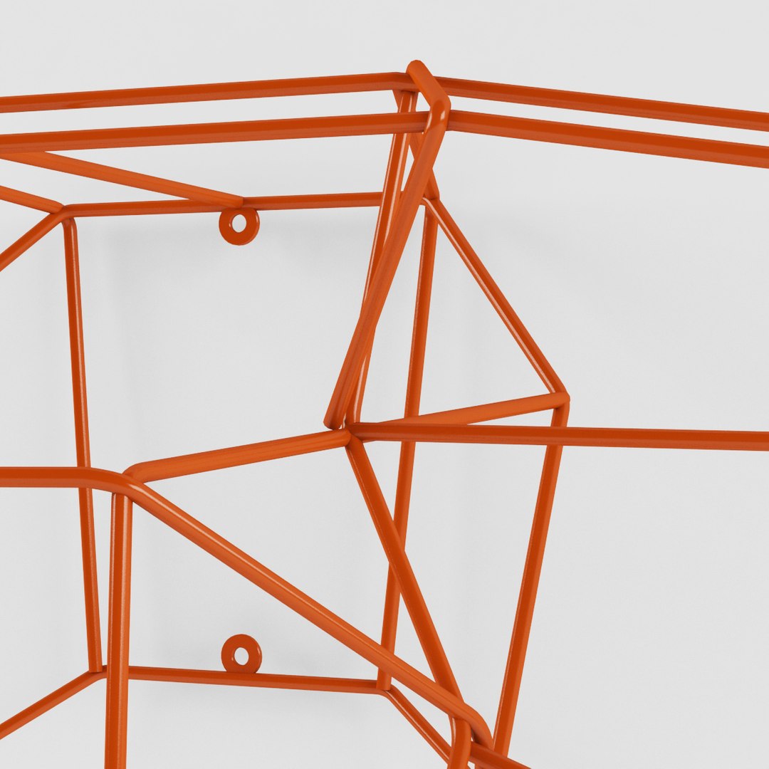 3d Geometric Animals Trophy Heads Model