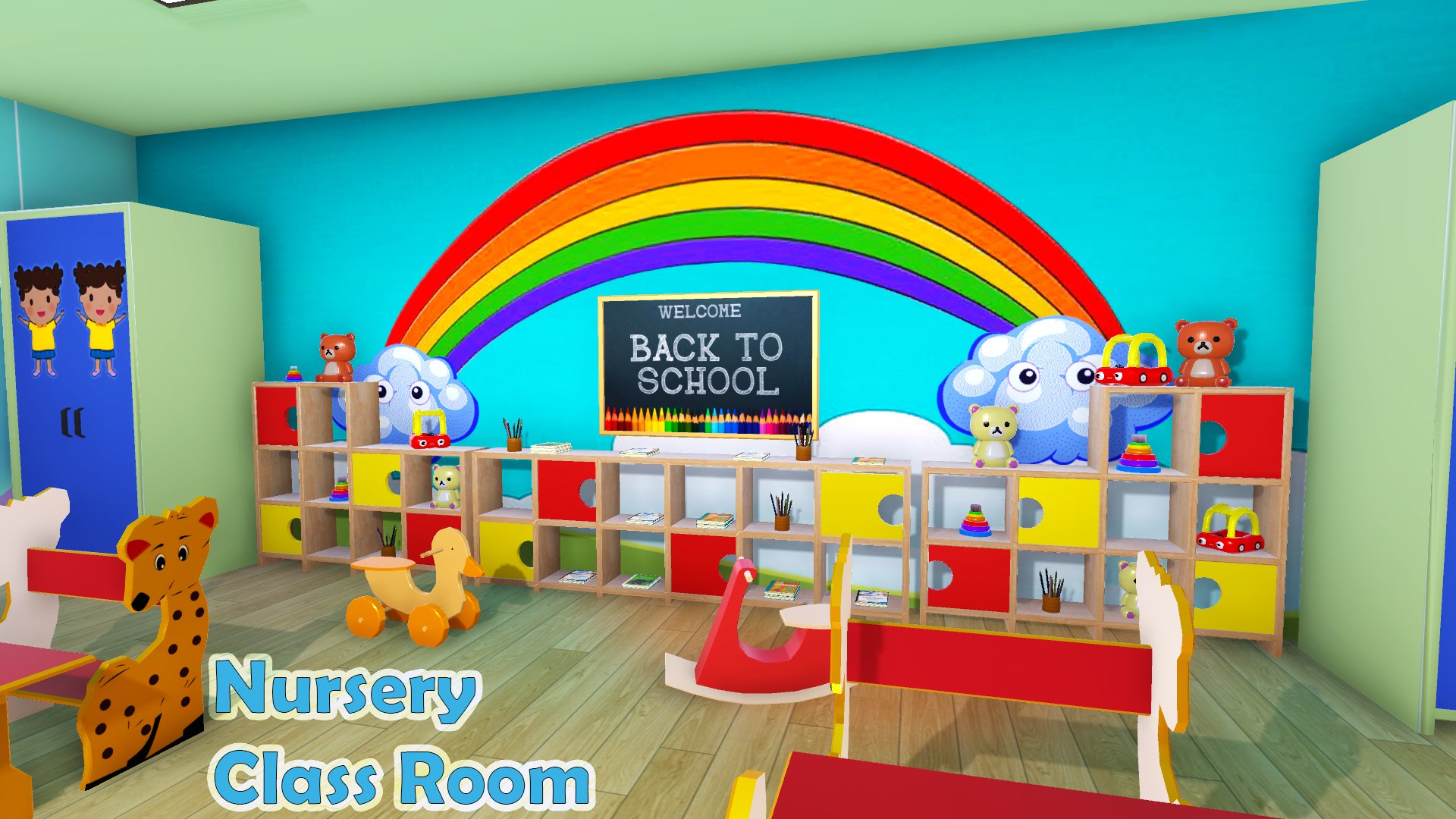 Nursery School Class Room Models 3D model - TurboSquid 2163138