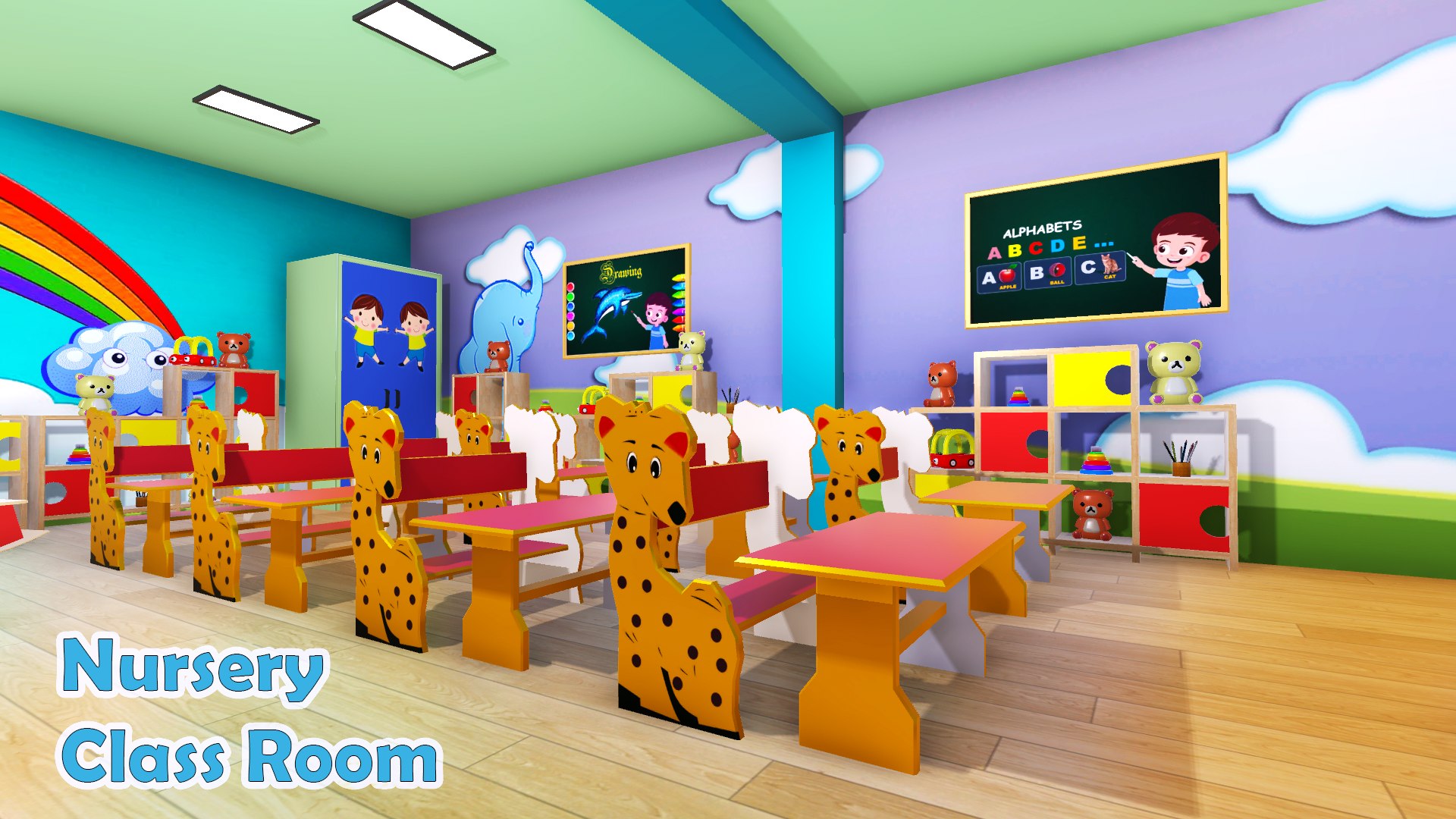 Nursery School Class Room Models 3D model - TurboSquid 2163138